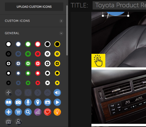New Feature: 300+ Mobile Responsive Icons | ThingLink Blog